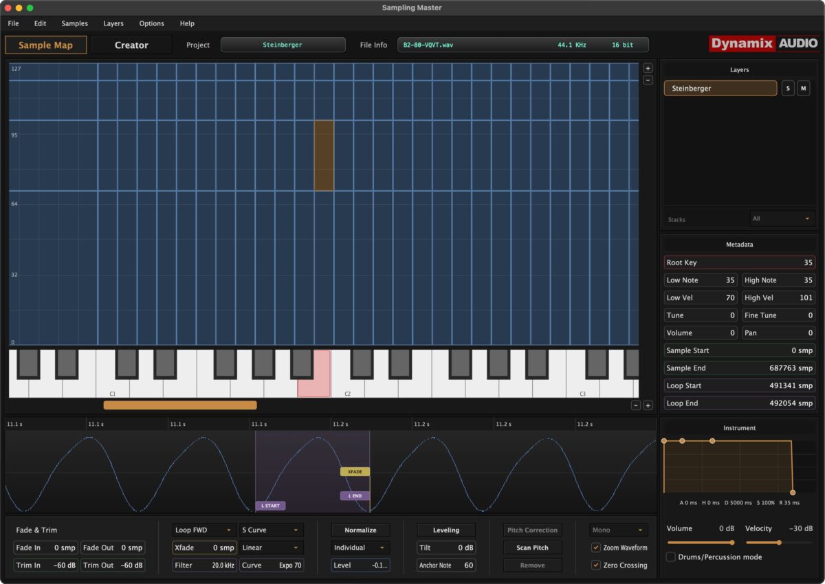 Sampling Master - Autosampler and Sample Library Creator
