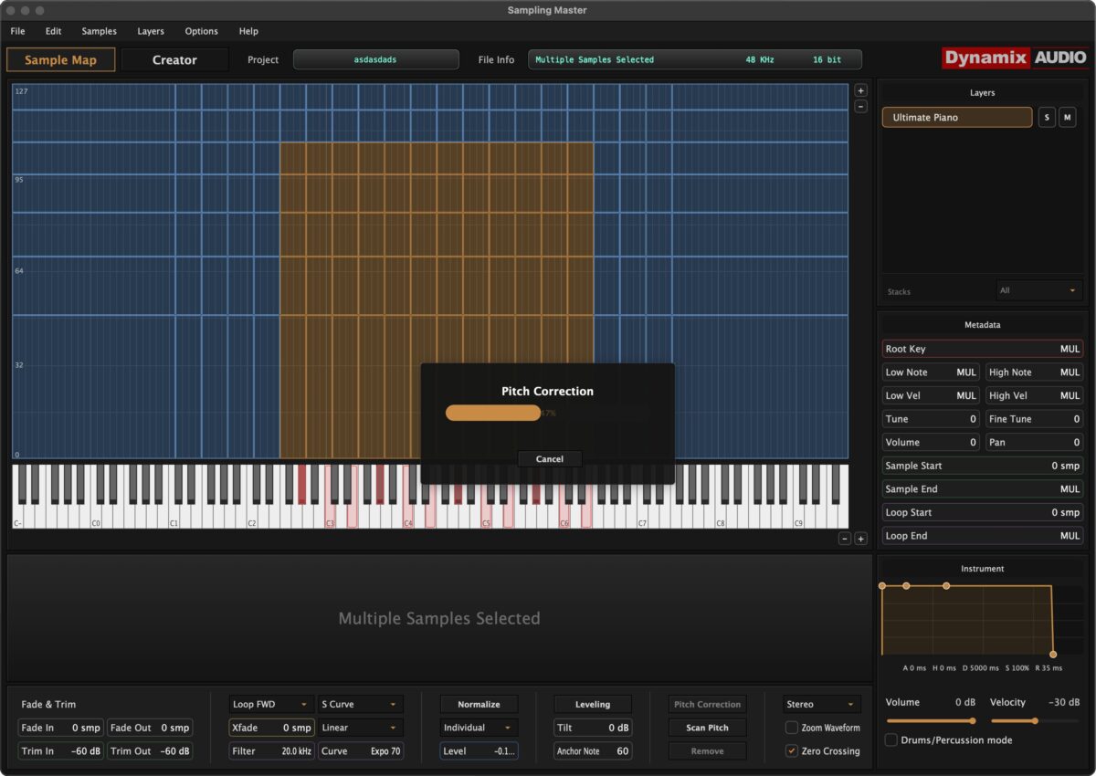 Sampling Master - Autosampler and Sample Library Creator